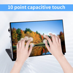 7 Inch Portable Touch Screen Monitor with Speakers for Raspberry Pi and ...