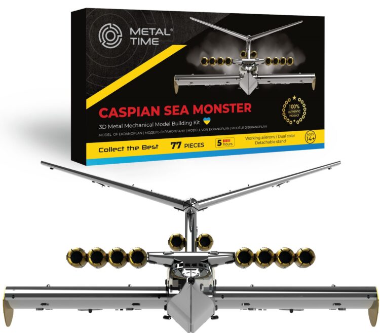 Caspian Sea Monster Ekranoplan Model DIY Kit – Oz Robotics