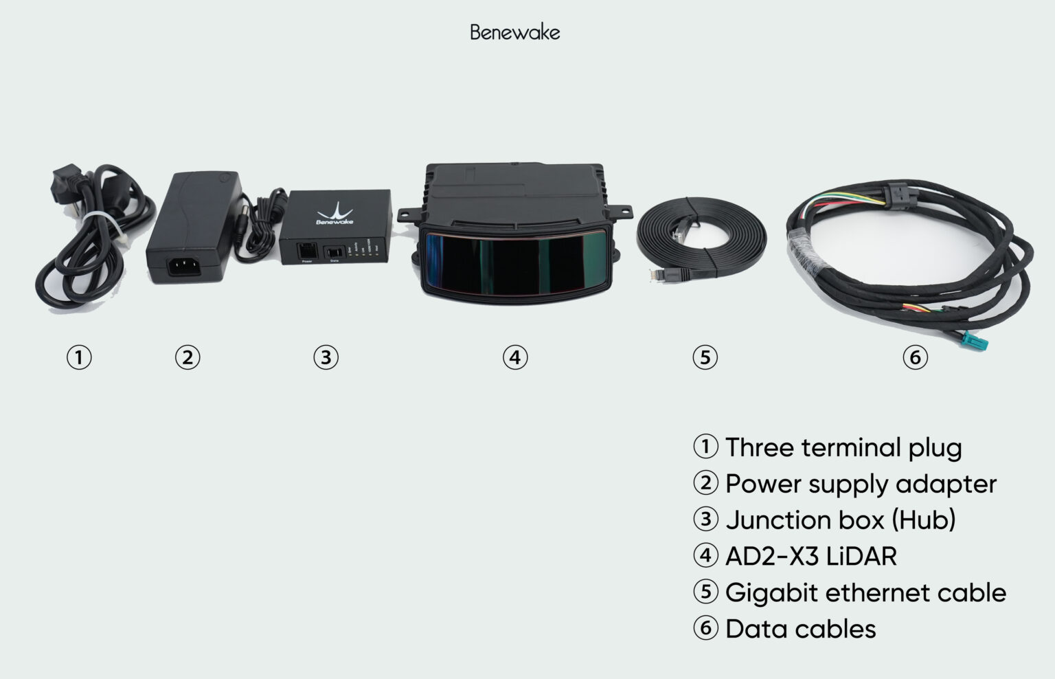 Benewake Long-Range 3D LiDAR Sensor for Autonomous Driving 256 Lines ...
