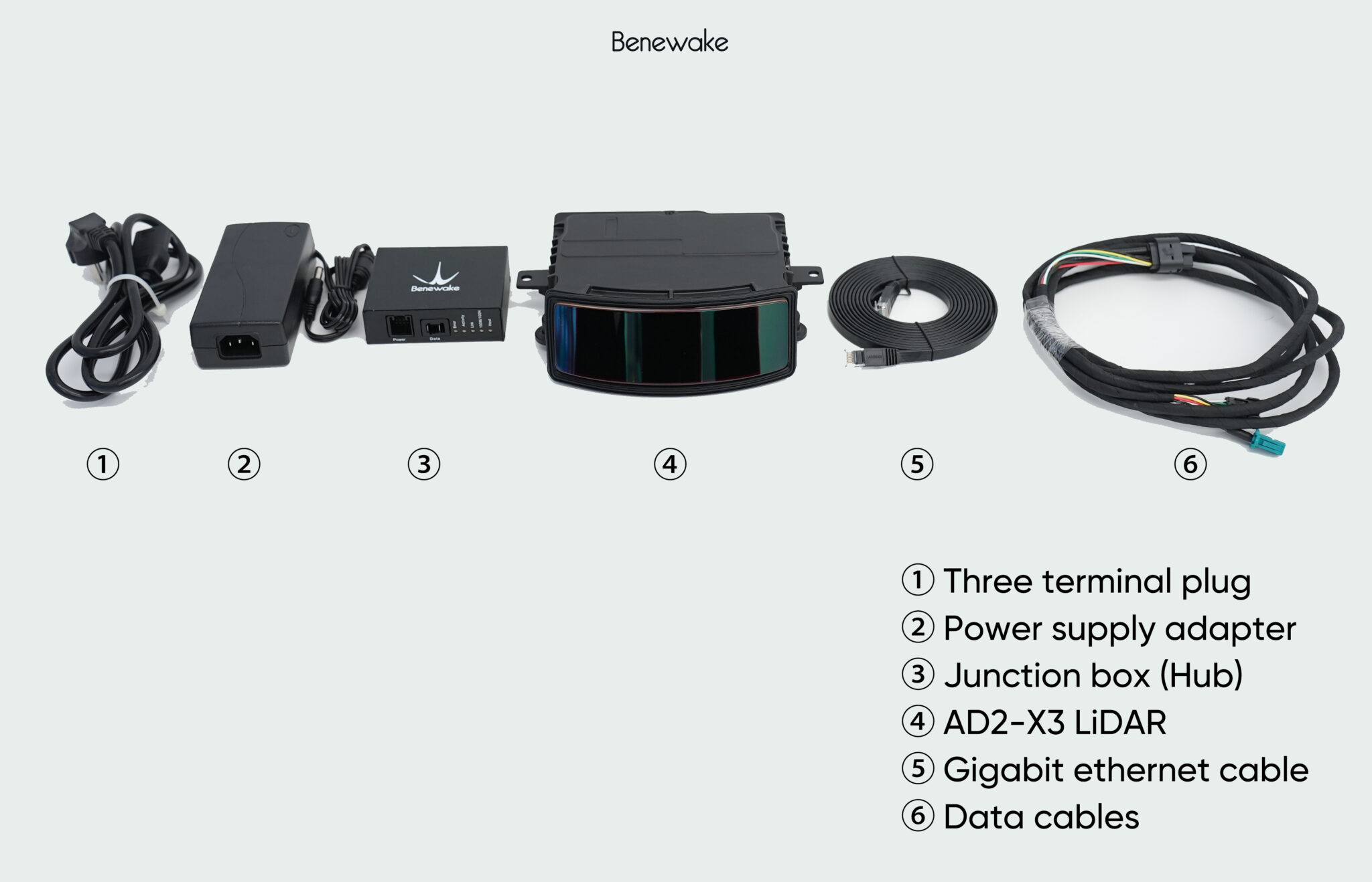 Benewake Long-Range 3D LiDAR Sensor for Autonomous Driving 256 Lines ...