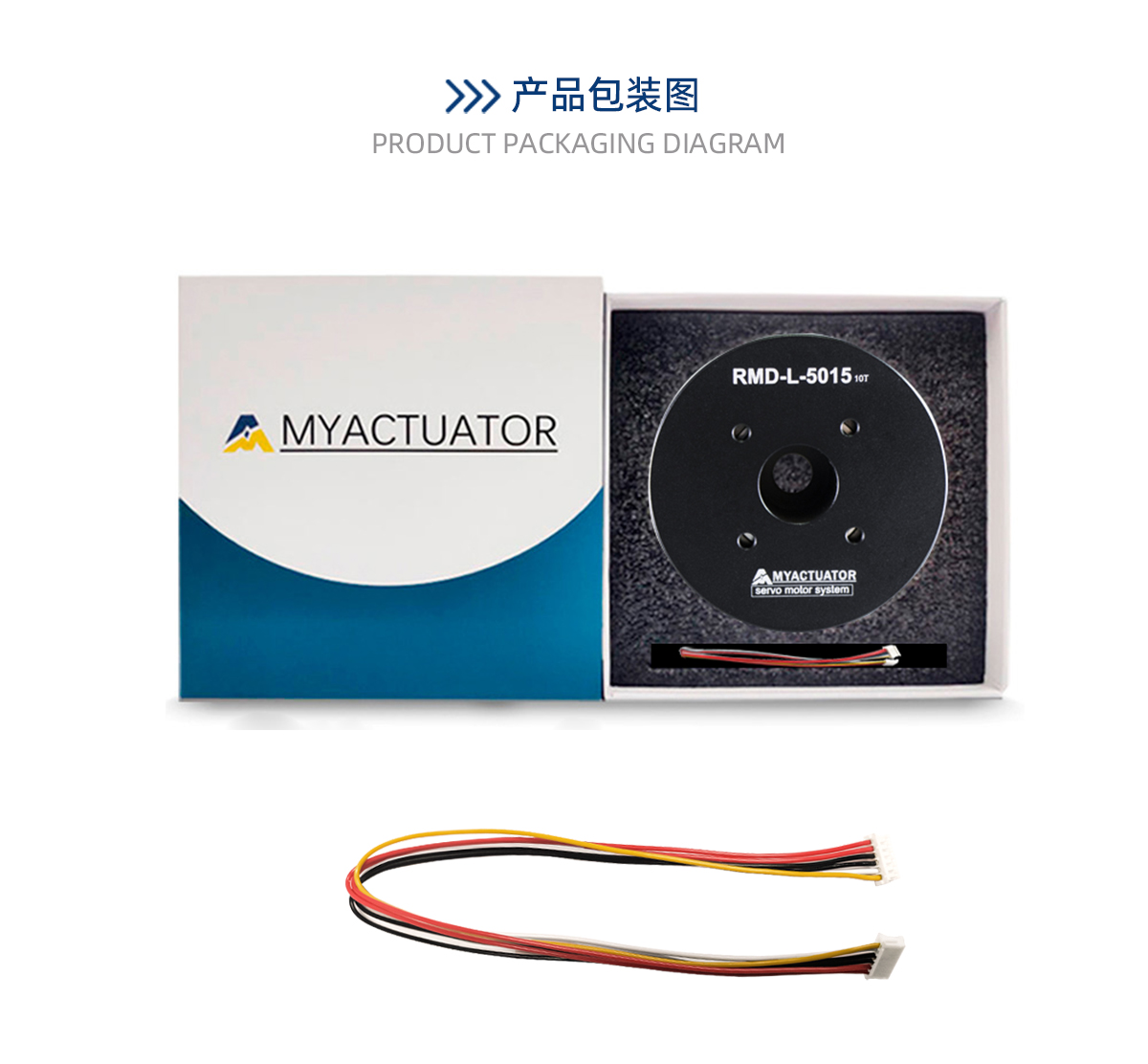 Actuator 14bit Encoder DC Motor for RC Car Robot Boat CAN BUS RMD-L ...