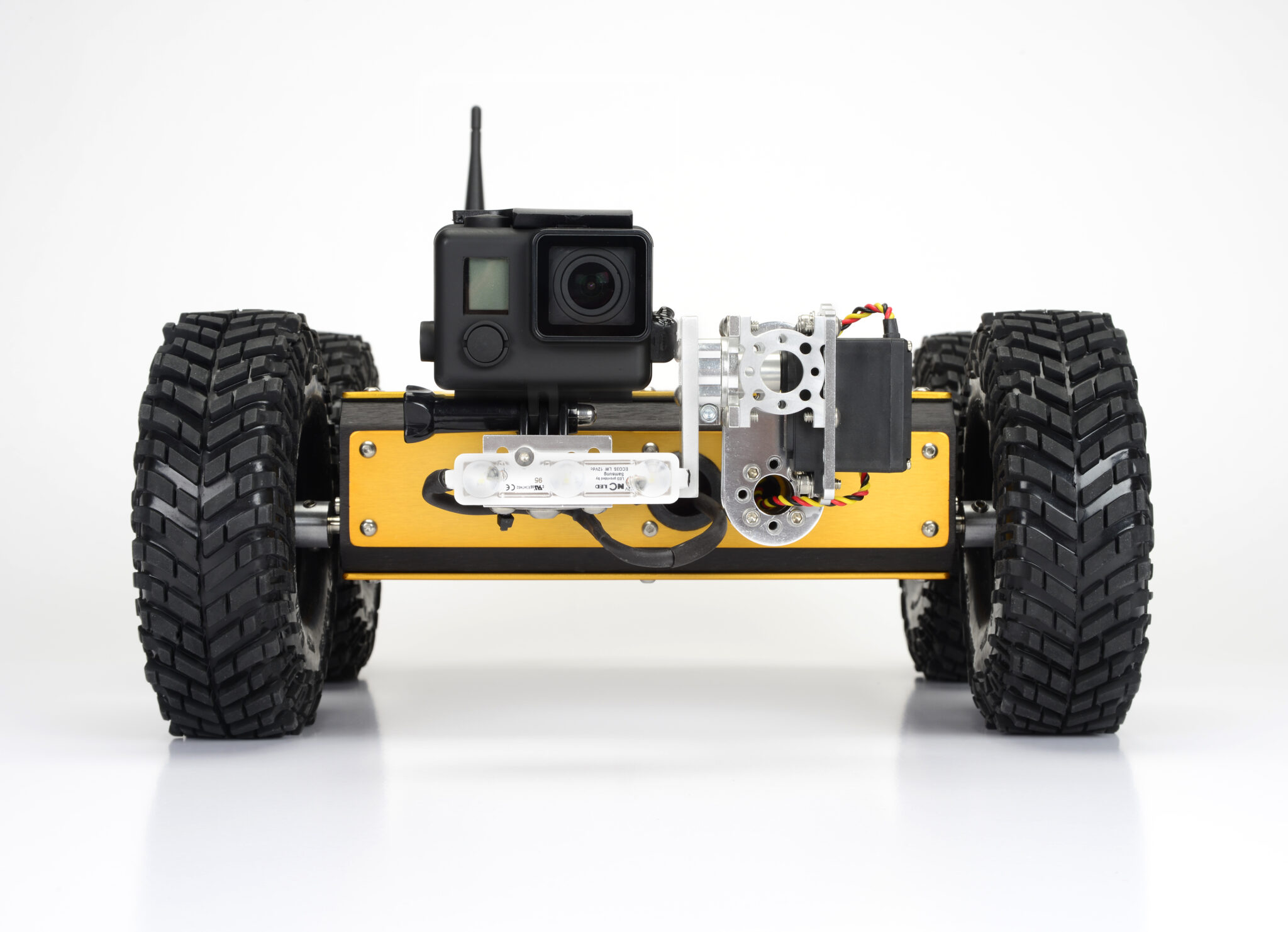 Front Tilt Minibot – Low Profile Inspection Robot – Oz Robotics