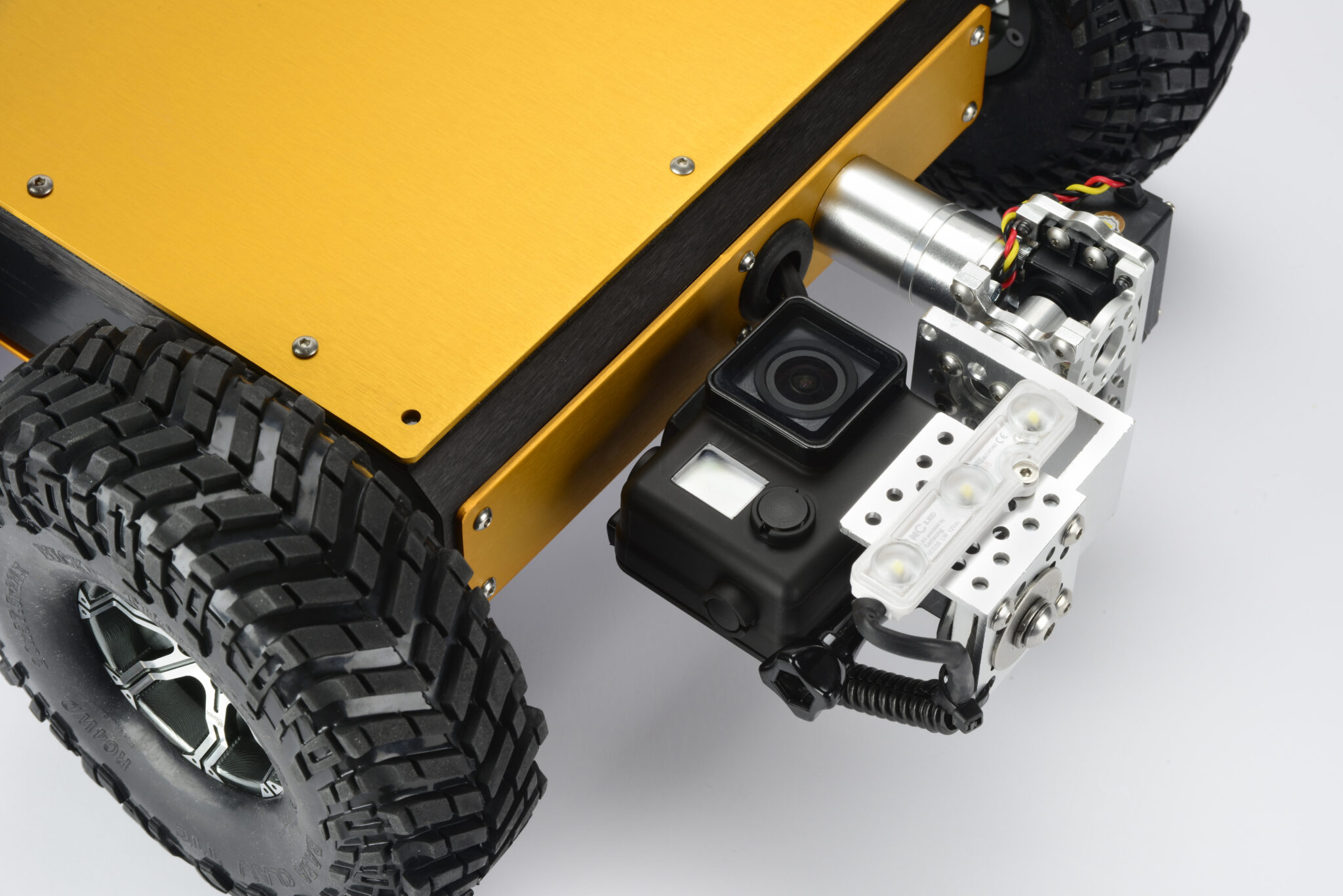 Front Tilt Minibot – Low Profile Inspection Robot – Oz Robotics