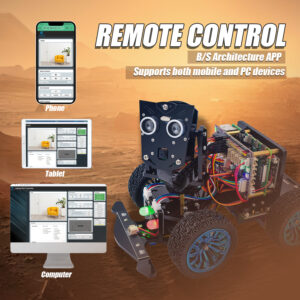 Adeept PiCar-B Mars Rover Smart Car Kit for Raspberry Pi 5/4B/3B/3B ...