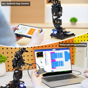 Robotic Ai Hand Powered by micro:bit V2 Programming Educational Robot ...