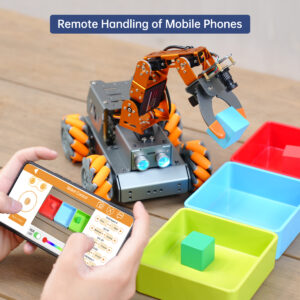 MasterPi Hiwonder AI Vision Robot Arm with Mecanum Wheels Car (with Raspberry Pi 4B 8GB) – Oz ...