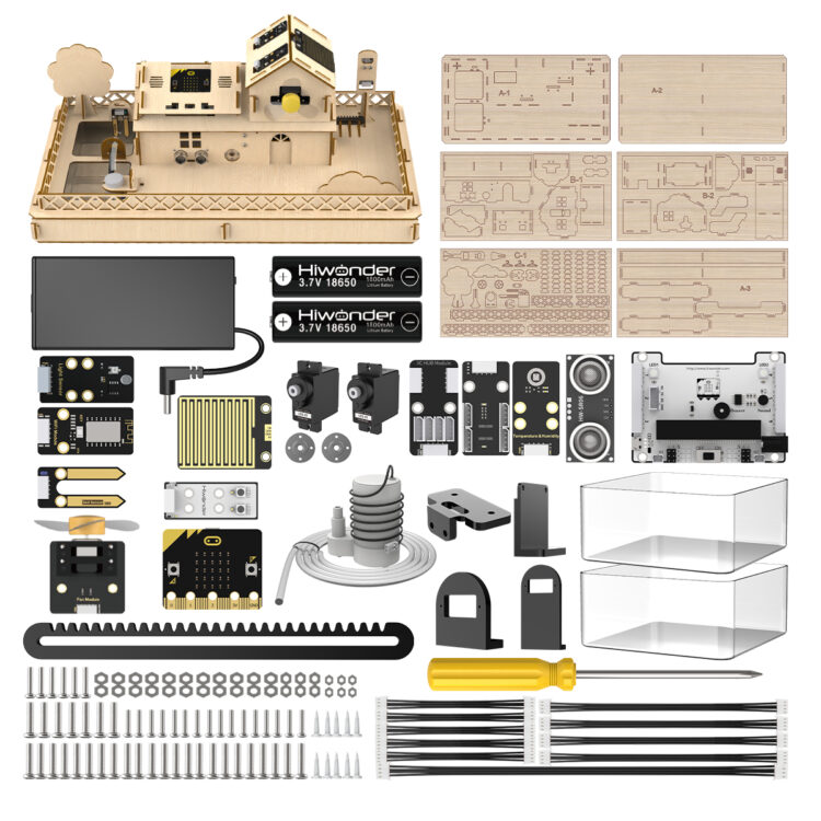 IoT Smart Home Kit for Electronic DIY Education Support micro:bit ...