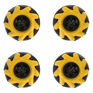 Hiwonder Mecanum Wheel 60mm Omnidirectional Smart Robot Car Accessories ...