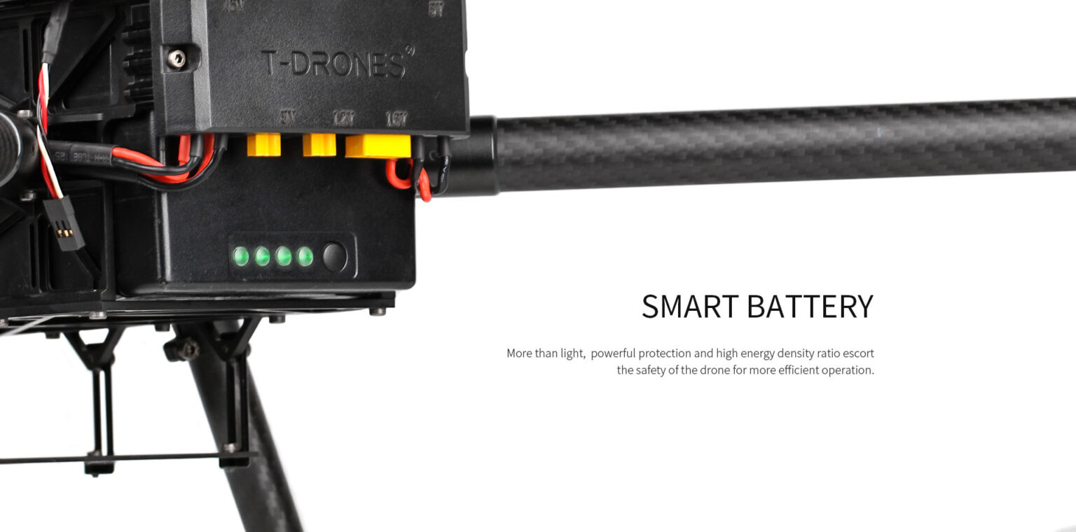 Quadcopter Drone with Maximum Endurance 1h and 2kg Payload Capacity – T ...