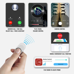 Button Control N100: The World’s Smallest Multifunction Clip-On Button ...