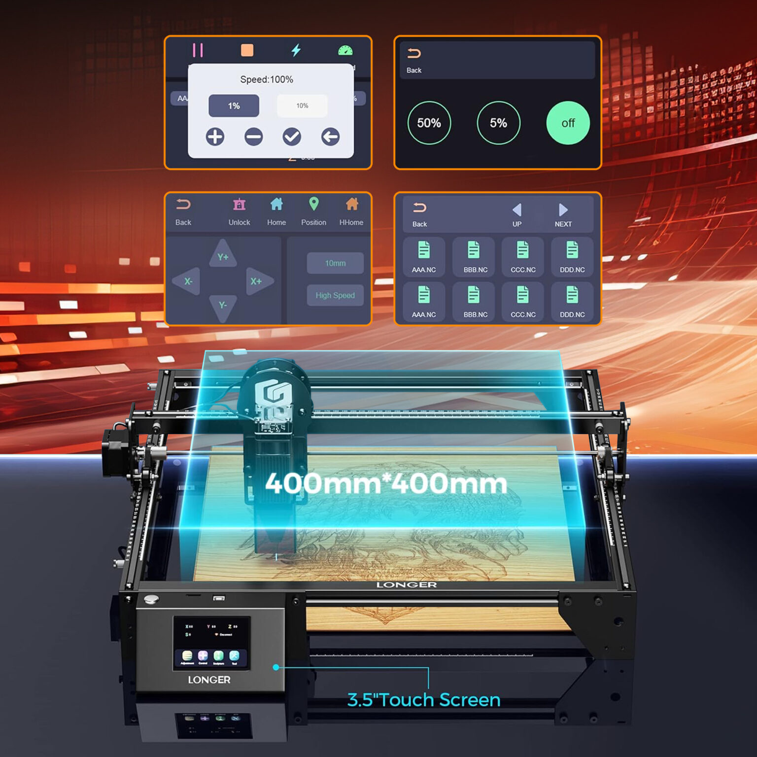 Longer RAY5 10W Laser Engraver with 10-12W Output Power – Oz Robotics