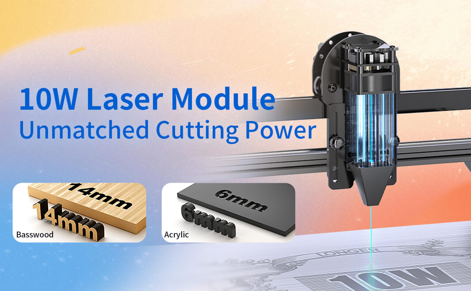 Longer RAY5 10W Laser Engraver with 10-12W Output Power – Oz Robotics