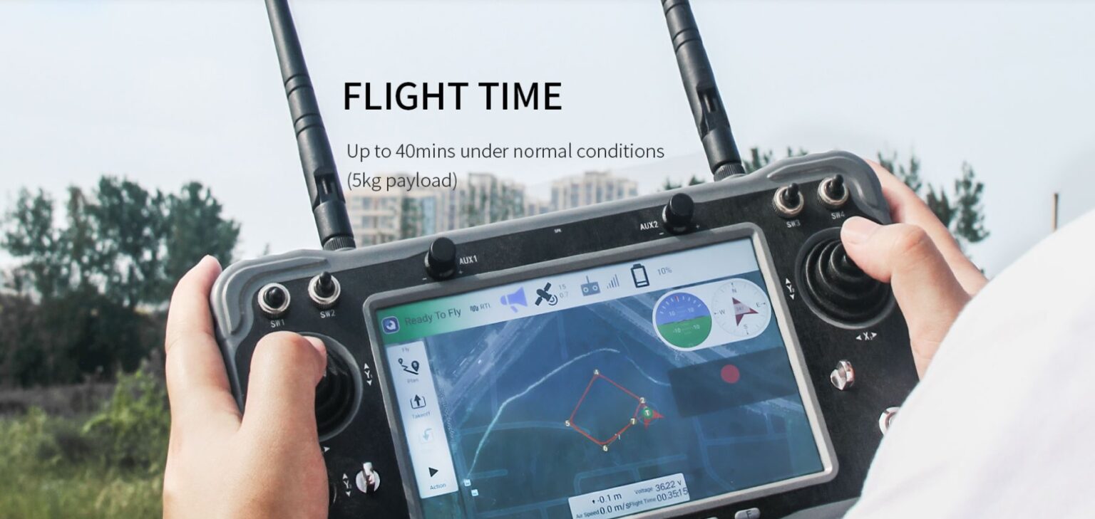 T-DRONES MX860 Coaxial Quadcopter with Max 9kg Load Capacity – Oz Robotics