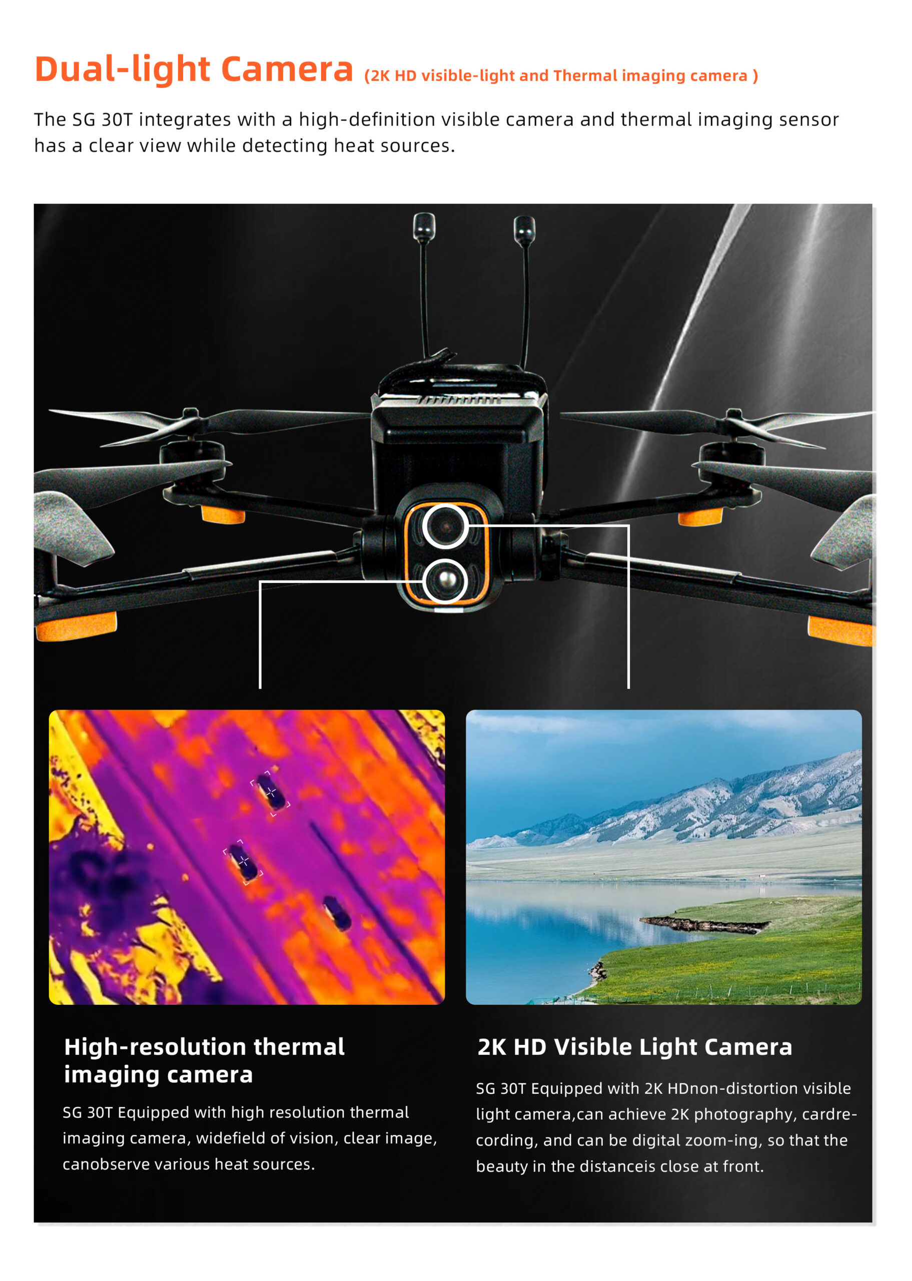 Thermal Imaging and AI Target Follow Drone for Surveillance – Oz Robotics