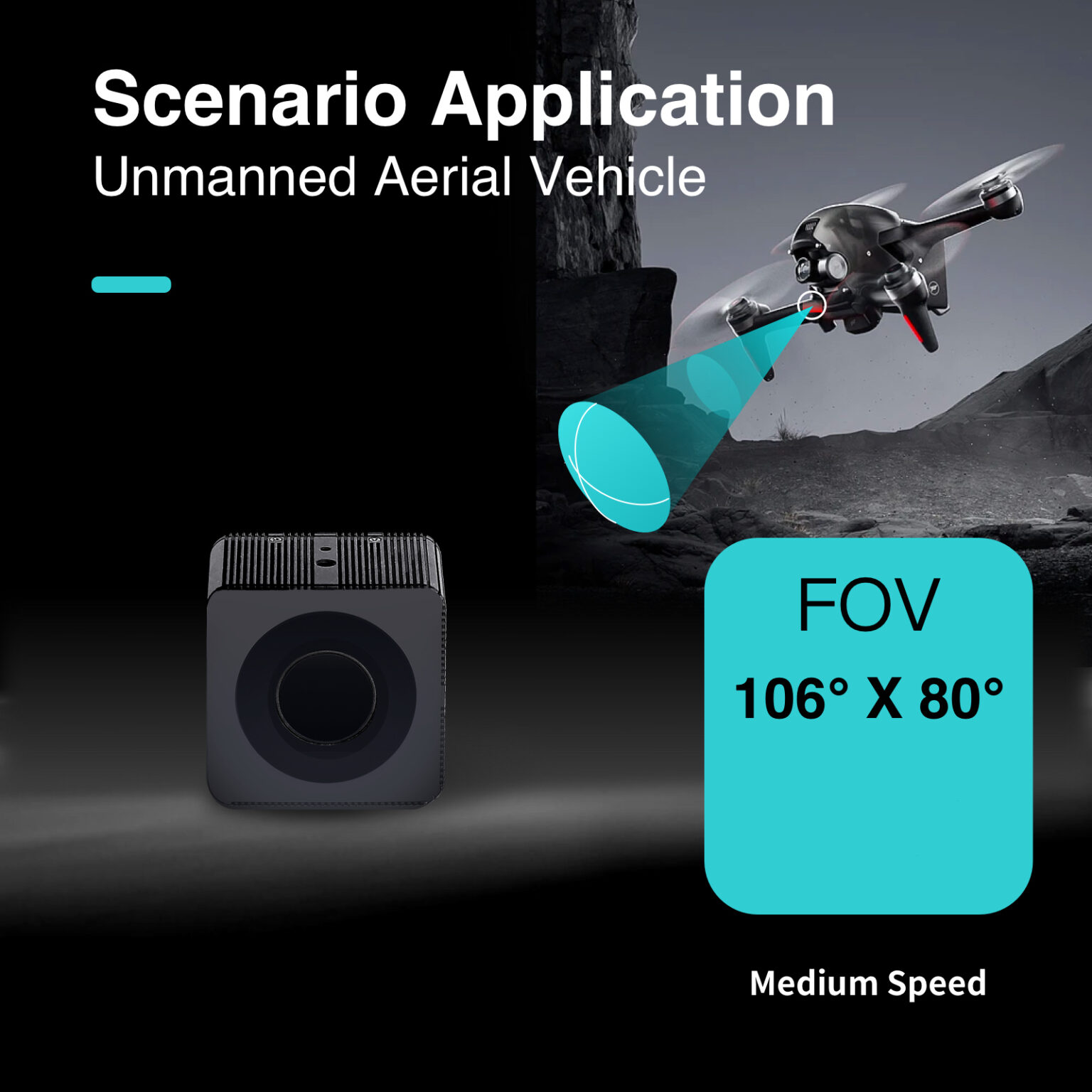 Pure Solid State Flash Lidar Laser Radar Sensor, XT-M120 Mini 65.6FT ...