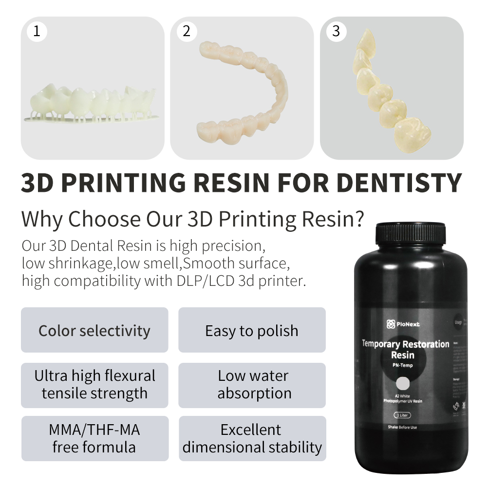 PioNext | Temporary Restoration Resin – Oz Robotics