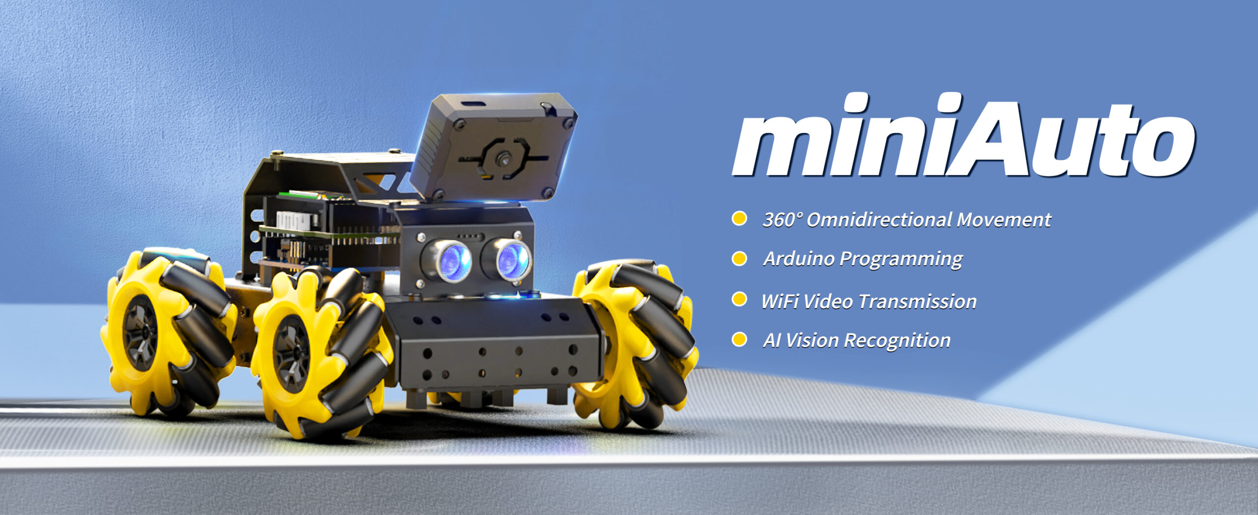 Hiwonder miniAuto AI Vision Robot Arduino UNO R3 Controller with ...