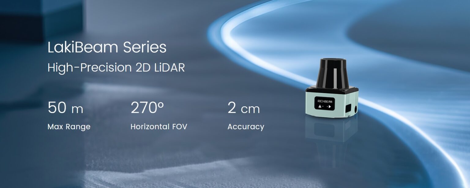 LakiBeam1L High-Precision 2D LiDAR 40m Scan Ranging Sensor for ROS ...
