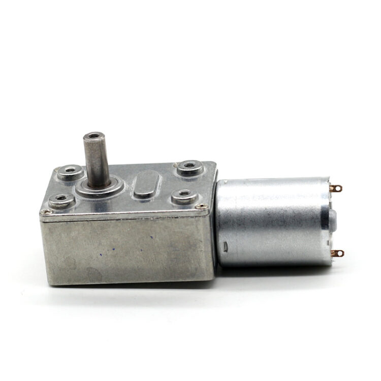 DC Gear Motor Worm Gear Motor JGY-370 Worm Geared Motor Brush Motor 24V ...
