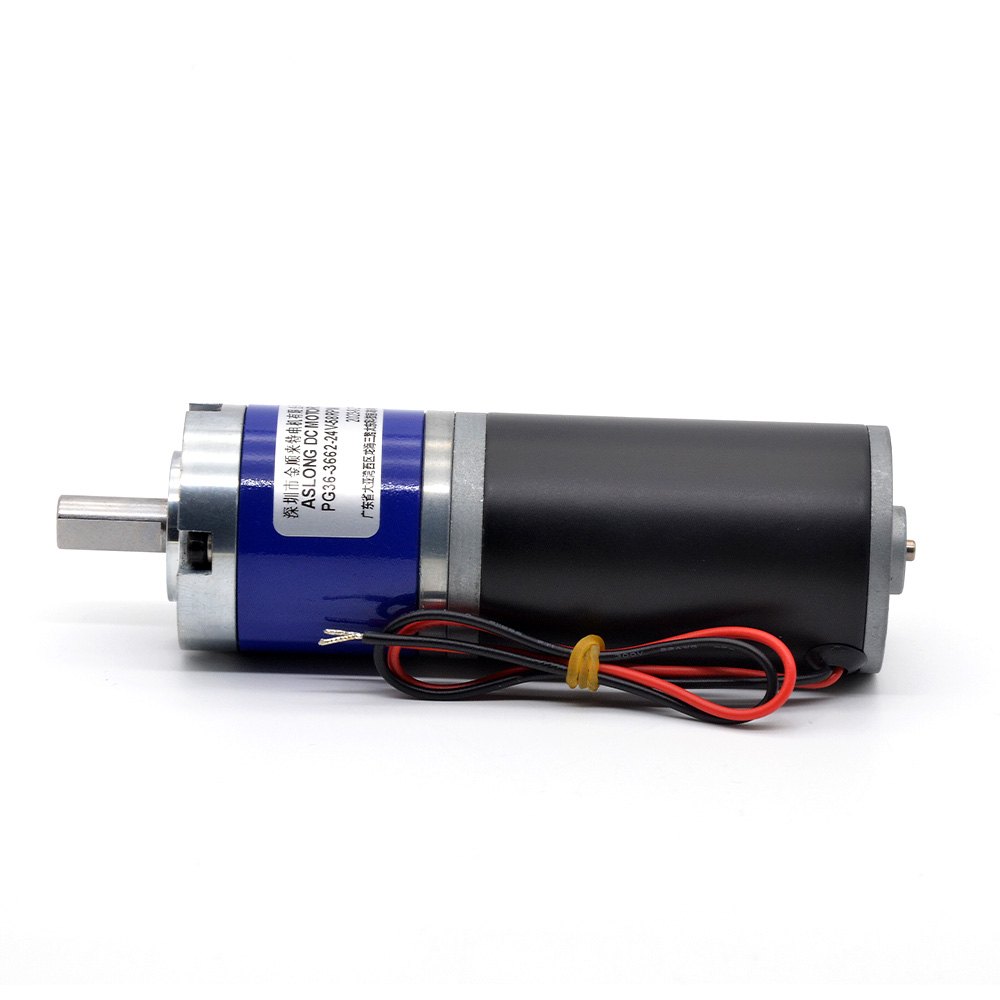 Planetary Reduction Motor Gearbox 36mm PG36-3662 12V 571RPM / 24V ...