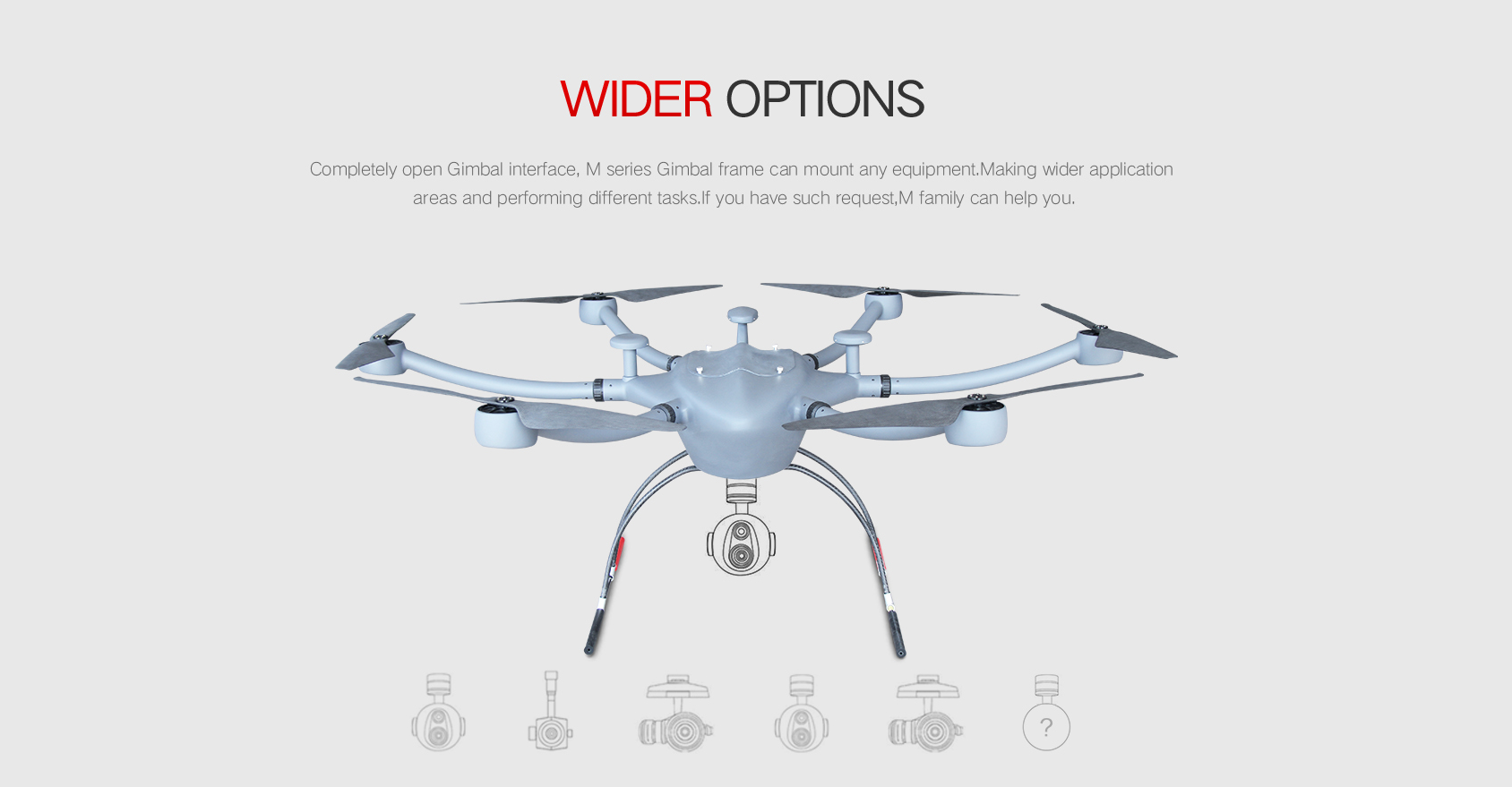 T-DRONES M1500 Hexacopter with Max.15kg Payload Heavy Lift UAV – Oz ...