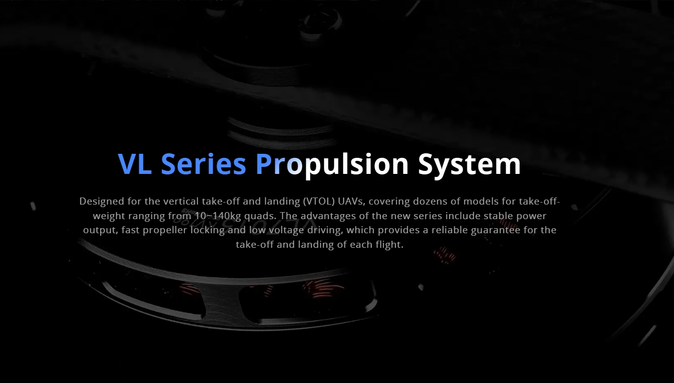 LIGPOWER VL1032 KV180 Long Endurance VTOL Fixed Wing Drone Motor ...