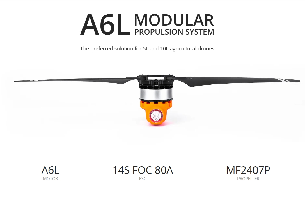 T-MOTOR A6L Integrated Modular Propulsion System for UAV – Oz Robotics