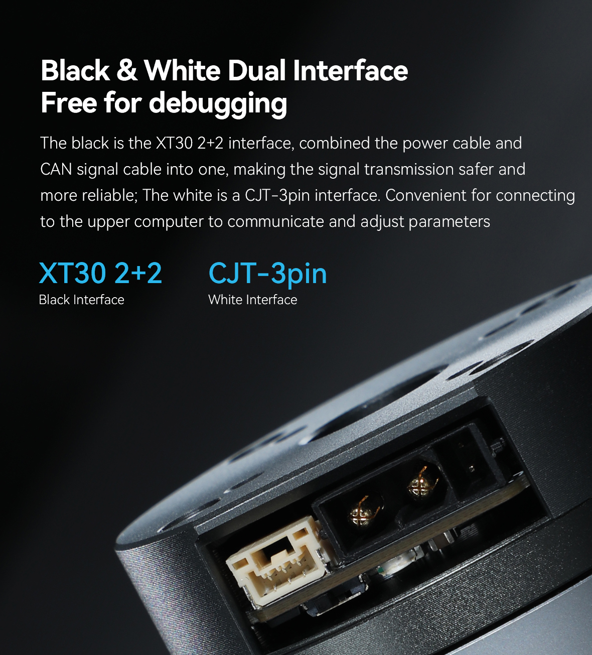 CubeMars GL40II KV82.5 BLDC Motor with Driver Board Hall Sensor for ...