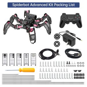 Spiderbot: Hiwonder Hexapod Programming Robot for Arduino Standard Version – Oz Robotics