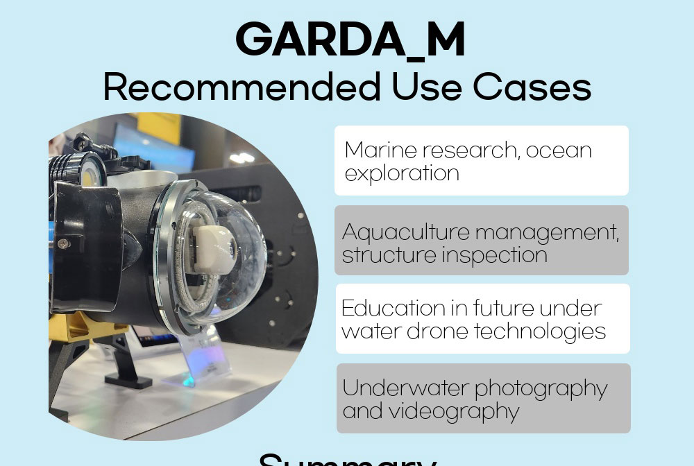 Cilab Underwater Drone Garda M – Oz Robotics