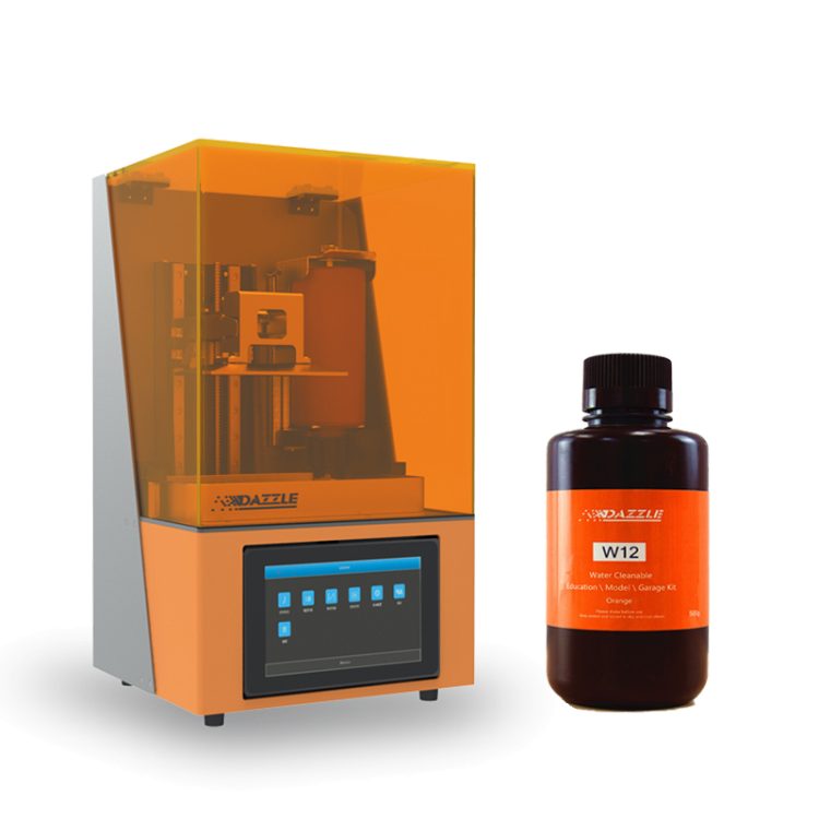 Dazzle Water Washable Resin 405nm for LCD DLP SLA 3D Printer W12 RESIN ...