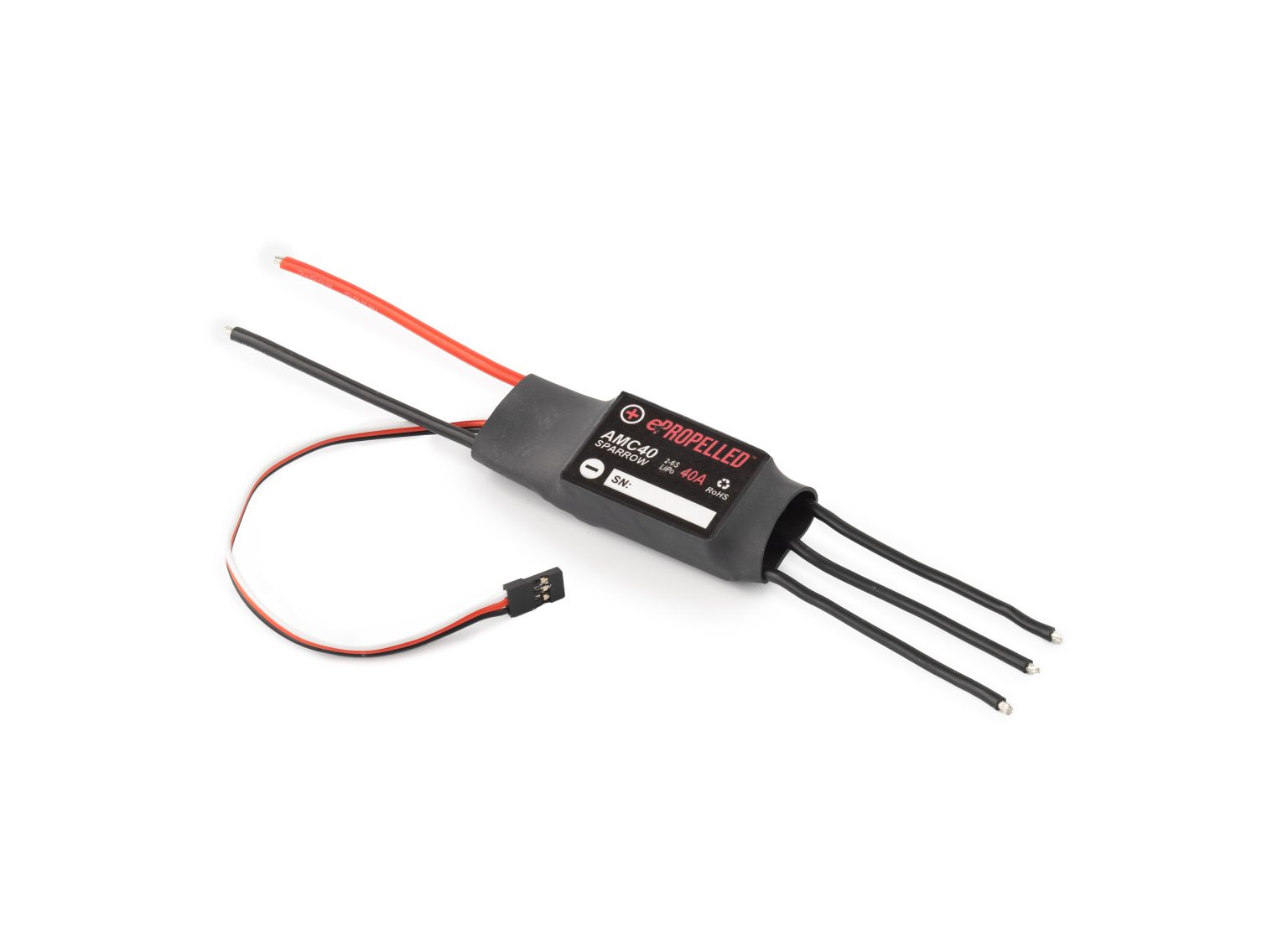 ePropelled Sparrow Series AMC 6S40A Lightweight Propulsion ESC Drone ...