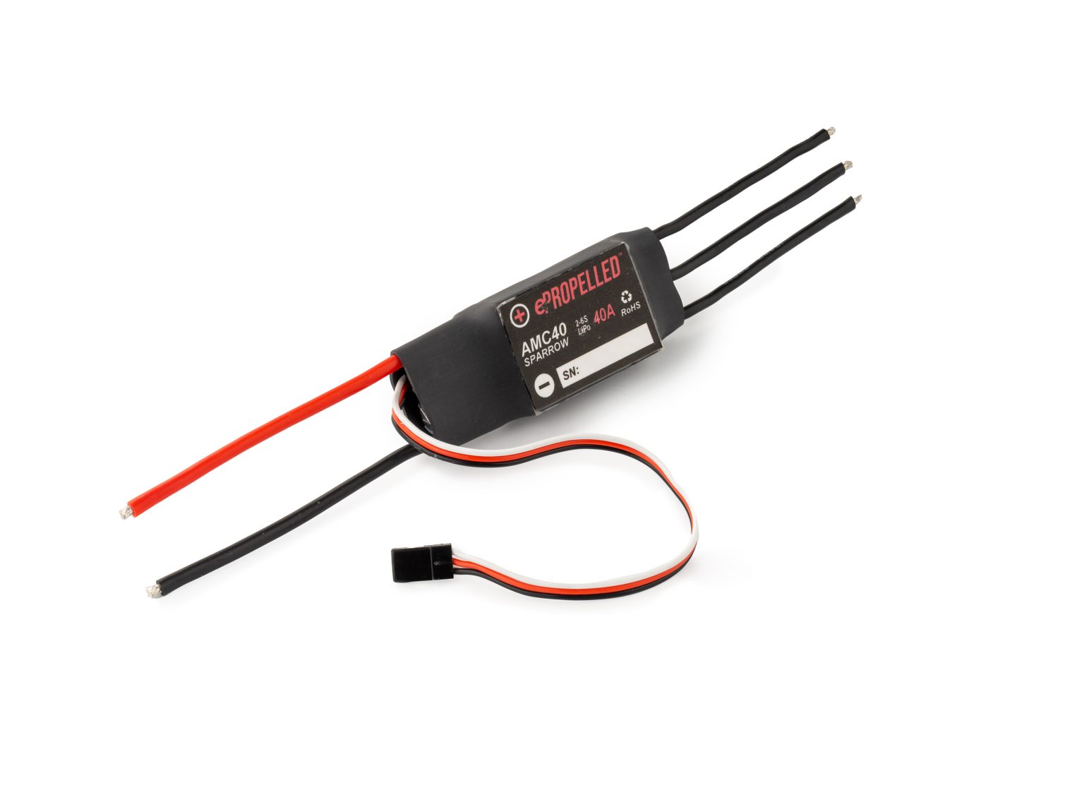 ePropelled Sparrow Series AMC 6S40A Lightweight Propulsion ESC Drone ...