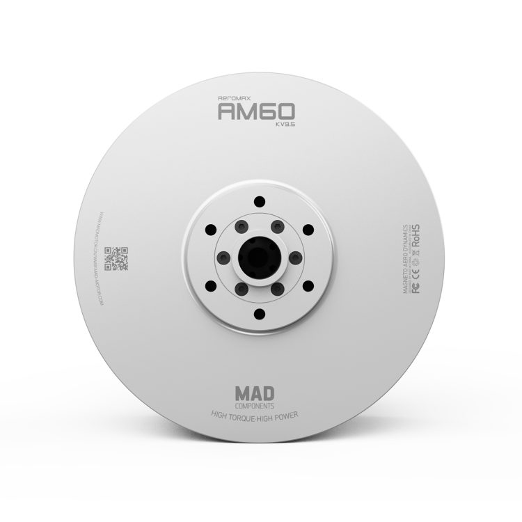 MAD AM60 Heavy-Lift Drone Motor with Temperature Sensor and Encoder to ...