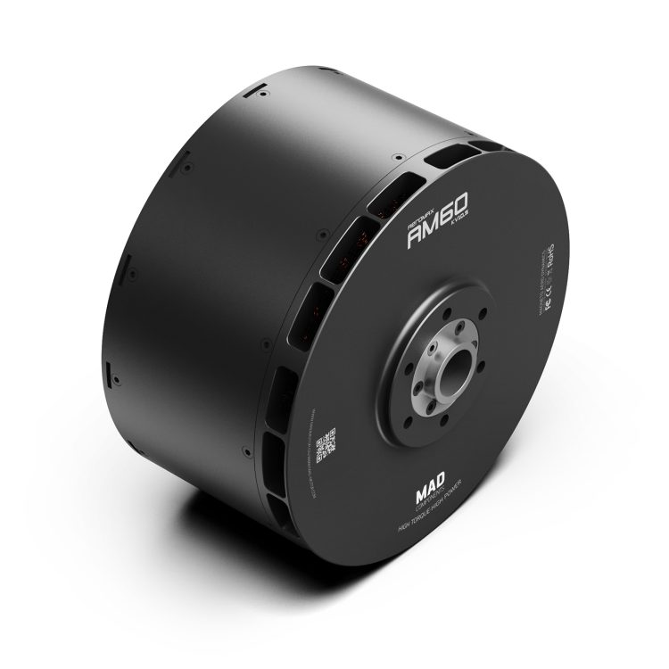 MAD AM60 Heavy-Lift Drone Motor with Temperature Sensor and Encoder to ...