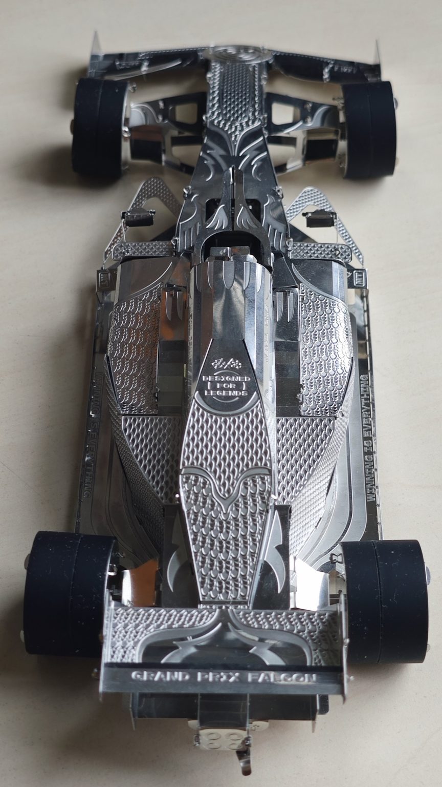 Grand Prix Falcon DIY Formula Racing Car Mechanical Model Kit – Oz Robotics