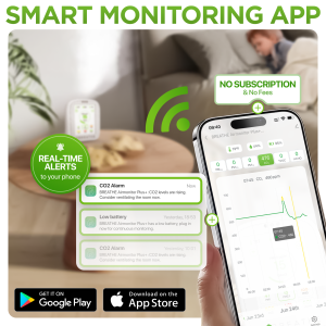 BREATHE Airmonitor Plus 8-in-1 Smart Air Quality Monitor – Oz Robotics
