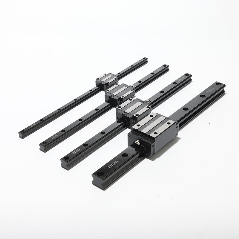 DTX-LG Ball Type Linear Guide Block and Rail Chrome Plated HIWIN ...