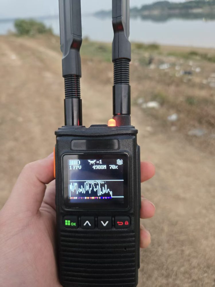 Military-Grade Multi-Band Precision FPV Drone Detector System with 3-5 ...