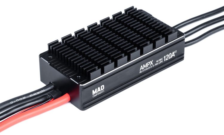 MAD AMPX 120A (5-18S) Drone BLDC ESC V2.0 with DroneCAN (SKU ...